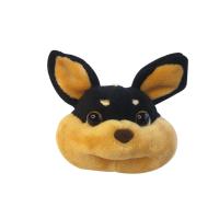 China Cute Cotton Custom Plush Doll Dog Key Chain For bag decoration for sale