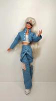 China Custom Vinyl Doll 14 Inch Wear Resistant Fashionable Birthday Gift Customizable Clothing for sale
