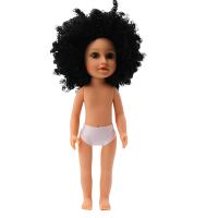 China 30cm Black Doll Realistic African American Doll with Clothes for Kids Gift for sale