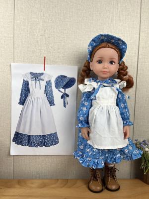 China Custom 18 Inch American Girl Doll OEM Design Different Outfits Style 45cm Rubber Doll Toy for sale
