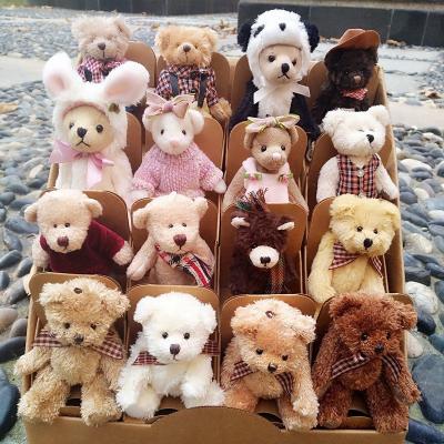 China Colorful or Customized Design Soft Toy Teddy Bear Key Chain for birthday gift for sale