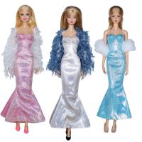 China Pink 11.5 Inch Fashion Doll Dress for 30 cm Dolls Custom OEM for sale