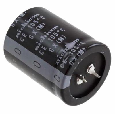 China Nichicon LGX 470µF 450V Aluminum Electrolytic Capacitor Radial 5000Hrs 105°C for sale