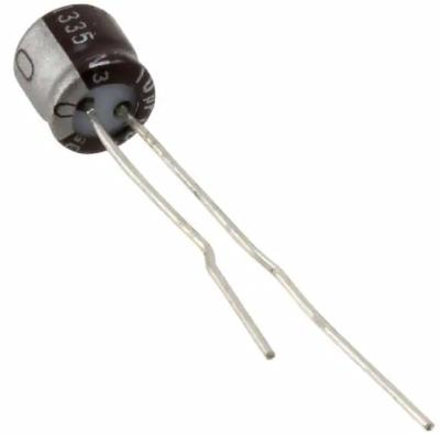 China UMV1V100MFD1TP Aluminum Electrolytic Capacitors Radial 5000 Hrs 10uf 35v Capacitor for sale