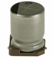 China RoHS UUD1E221MNL1GS 170 MOhms 220uf 25v Electrolytic Capacitor Radial for sale