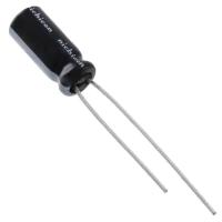 China UVZ1J471MHD 100 µF 16 V Aluminum Electrolytic Capacitors Radial 1000 Hrs 105°C for sale