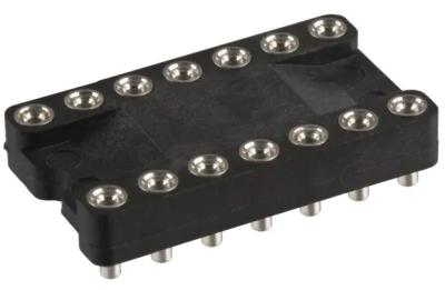 China Mill Max 214-44-314-01-670800 14 Pin DIP IC Socket Surface Mount 0.1 inch Pitch for sale