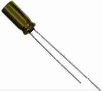 China UFW1H100MDD 10uF 50V Aluminum Electrolytic Capacitors Radial Can 2000 Hrs 85 Degree for sale