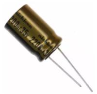 China UFW1V222MHD 2200uf 35v Electrolytic Capacitor Radial Aluminum Electrolytic Capacitors for sale
