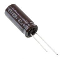 China UCY2G470MHD6 Aluminum Electrolytic Capacitors Radial 47uF 400V Electrolytic Capacitor for sale