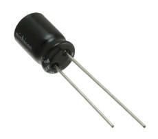 China UEP1H100MED Aluminum Electrolytic Capacitors Radial 10uF 50V Electrolytic Capacitor for sale