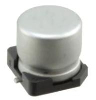 China UUP1E100MCL1GS Aluminum Electrolytic Capacitors Radial 10uF 25V Electrolytic Capacitor for sale