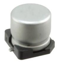 China UUP1E100MCL1GS Aluminum Electrolytic Capacitors Radial 10uF 25V Electrolytic Capacitor for sale