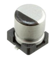 China UCD1V100MCL1GS Aluminum Electrolytic Capacitors Radial 10uF 35V Electrolytic Capacitor for sale