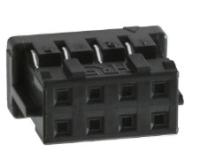 China DIP Connector 2.54mm Pitch 2-64 Contacts Gold Plating 500V AC Dielectric Withstanding Voltage for sale