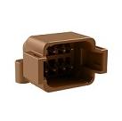 China DIP Connector 2.54mm Pitch Gold Plated 2-64 Pin Through Hole Polyester Insulator for sale