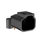 China Amphenol DIP Connector Through Hole Mount 2.54mm Pitch Gold Plated Pins 2 to 64 Contacts for sale