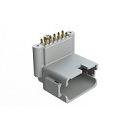 China DIP Connector 2.54mm Pitch Gold Plated Copper Alloy Contacts Through Hole 2-64 Pins for sale