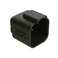 China Amphenol AT04-6P-BM01 DIP Connector Black Metal Shell -55°C to +125°C ROHS for sale