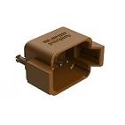 China Brown DIP Connector Metal Shell -55°C to +125°C ROHS Certified Amphenol AT04-08PD-BM04 for sale