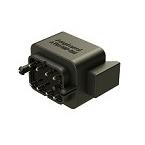 China Black Thermoplastic DIP Connector -55°C to +125°C with Multiple Terminal Options for sale