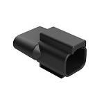 China Black Thermoplastic DIP Connector with Multiple Terminal Options -55°C to +125°C for sale