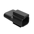 China Thermoplastic DIP Connector -55°C to +125°C Multiple Terminal Types Black for sale