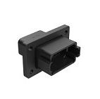 China Thermoplastic Shell DIP Connector Black -55°C to +125°C Various Terminal Types for sale