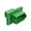 China Green DIP Connector Thermoplastic Shell -55°C to +125°C Multiple Terminal Options for sale