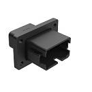 China Black Thermoplastic DIP Connector -55°C to +125°C with Versatile Terminal Options for sale