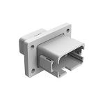 China Thermoplastic Shell DIP Connector -55°C to +125°C Grey ROHS for sale