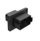 China Thermoplastic DIP Connector Black -55°C to +125°C Multiple Terminal Types for sale
