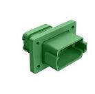 China Thermoplastic DIP Connector -55°C to +125°C Green Shell with Various Terminal Types for sale