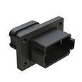 China Thermoplastic Shell DIP Connector -55°C to +125°C Multiple Terminal Types Black for sale