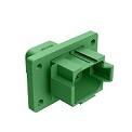 China Green Thermoplastic DIP Connector with Multiple Terminal Types -55°C to 125°C for sale