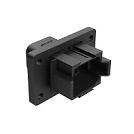 China Amphenol AT04-08PB-L012 DIP Connector Black Thermoplastic Shell -55C to 125C for sale
