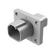 China Thermoplastic Shell DIP Connector -55°C to +125°C Gray ROHS Certified for sale
