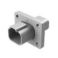 China Thermoplastic DIP Connector -55°C to +125°C Gray Shell with Various Terminal Types for sale