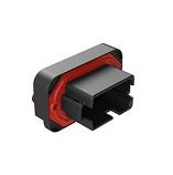 China Amphenol DIP Connector AT15-12PC-BM18 Thermoplastic Shell -55°C to +125°C ROHS for sale