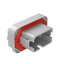 China Amphenol AT15-12PA-BM19 DIP Connector Thermoplastic -55°C to +125°C Gray for sale