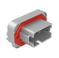 China Amphenol DIP Connector AT13-12PA-BM19 Thermoplastic Shell -55°C to +125°C ROHS for sale