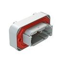China Thermoplastic DIP Connector Gray -55°C to +125°C ROHS Amphenol ATM13-12PA-BM02 for sale