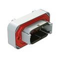 China Thermoplastic Shell DIP Connector Gray -55°C to +125°C with Multiple Terminal Options for sale