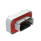 China Gray Thermoplastic DIP Connector -55°C to +125°C with Various Terminal Types for sale