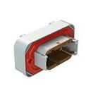 China Thermoplastic Shell DIP Connector -55°C to +125°C Gray ROHS for sale