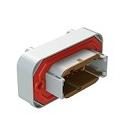 China Thermoplastic DIP Connector featuring multiple terminal options designed for function between minus 55 and plus 125 degrees Celsius for sale