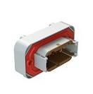 China Gray Thermoplastic DIP Connector -55°C to +125°C ROHS Amphenol ATM13-12PD-BM04 for sale