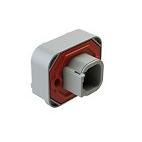 China Thermoplastic DIP Connector -55°C to +125°C Multiple Terminal Options Gray Shell for sale