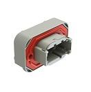 China Amphenol DIP Connector Thermoplastic Shell -55°C to +125°C ROHS for sale