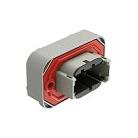 China Thermoplastic Shell DIP Connector -55°C to 125°C ROHS Certified Amphenol ATM13-08PB-BM04 for sale